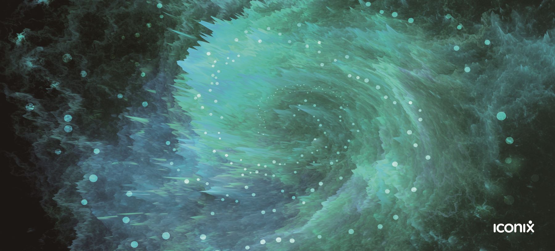 Galactic Cyclone Full Desk XL Coverage Gaming and Office Mouse Pad