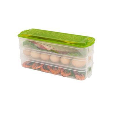 3 Tier Stackable Food Storage Containers
