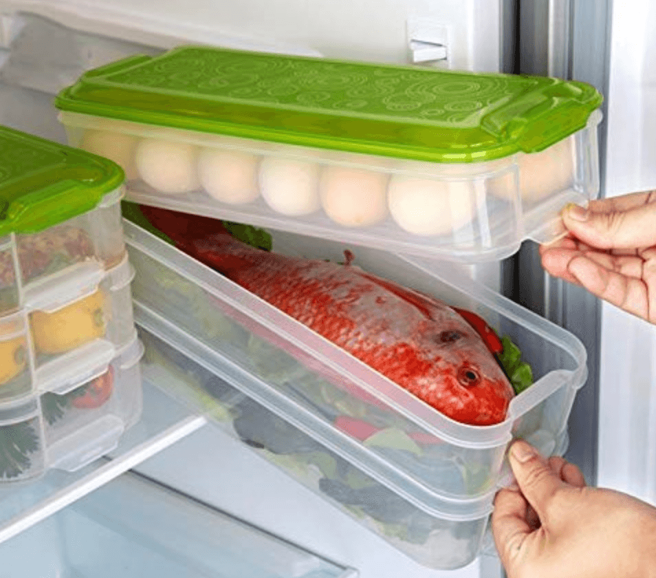 3 Tier Stackable Food Storage Containers