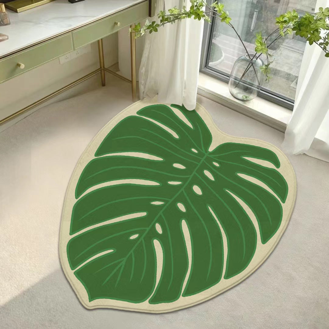 Tropical Leaf Themed Rugs