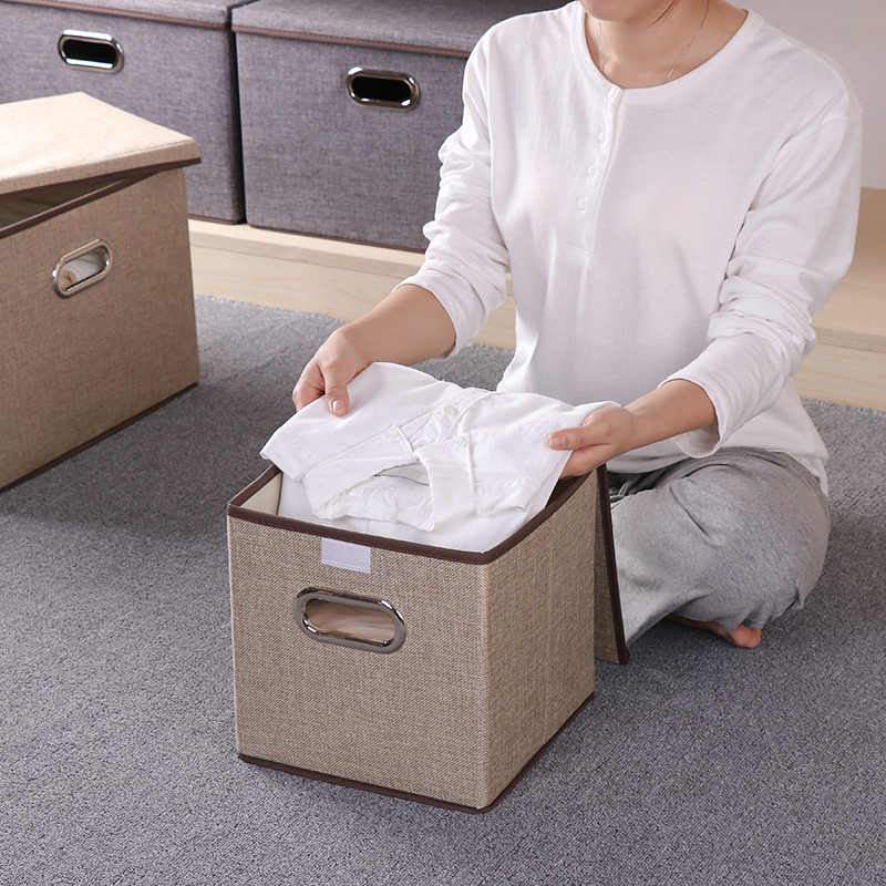 Eyelet Foldable Box Shaped Storage Organiser