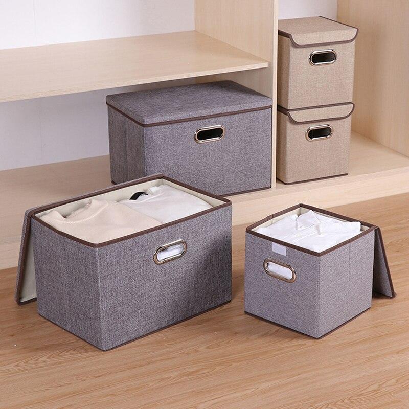 Eyelet Foldable Box Shaped Storage Organiser