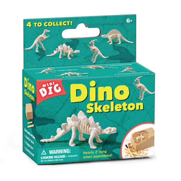 Junior Archaeology Mini Dig Kit - Stegosaurus Skeleton
